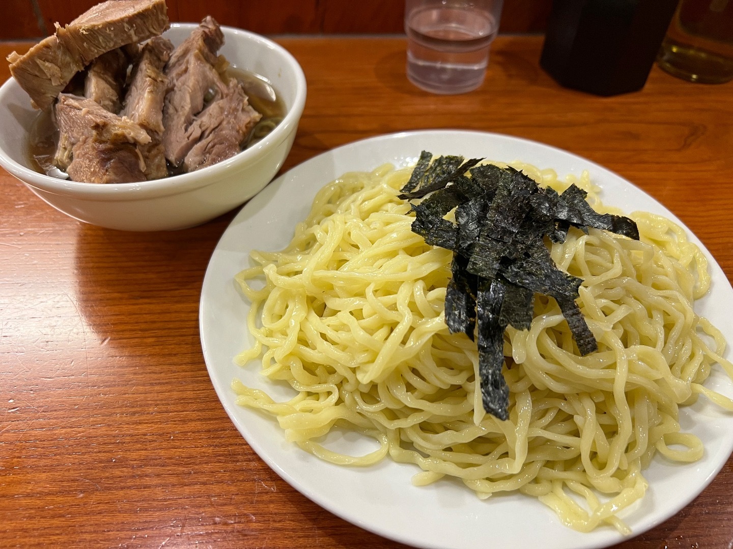 満来で懐かしの「チャーざる」@新宿: びーぽん食べある記